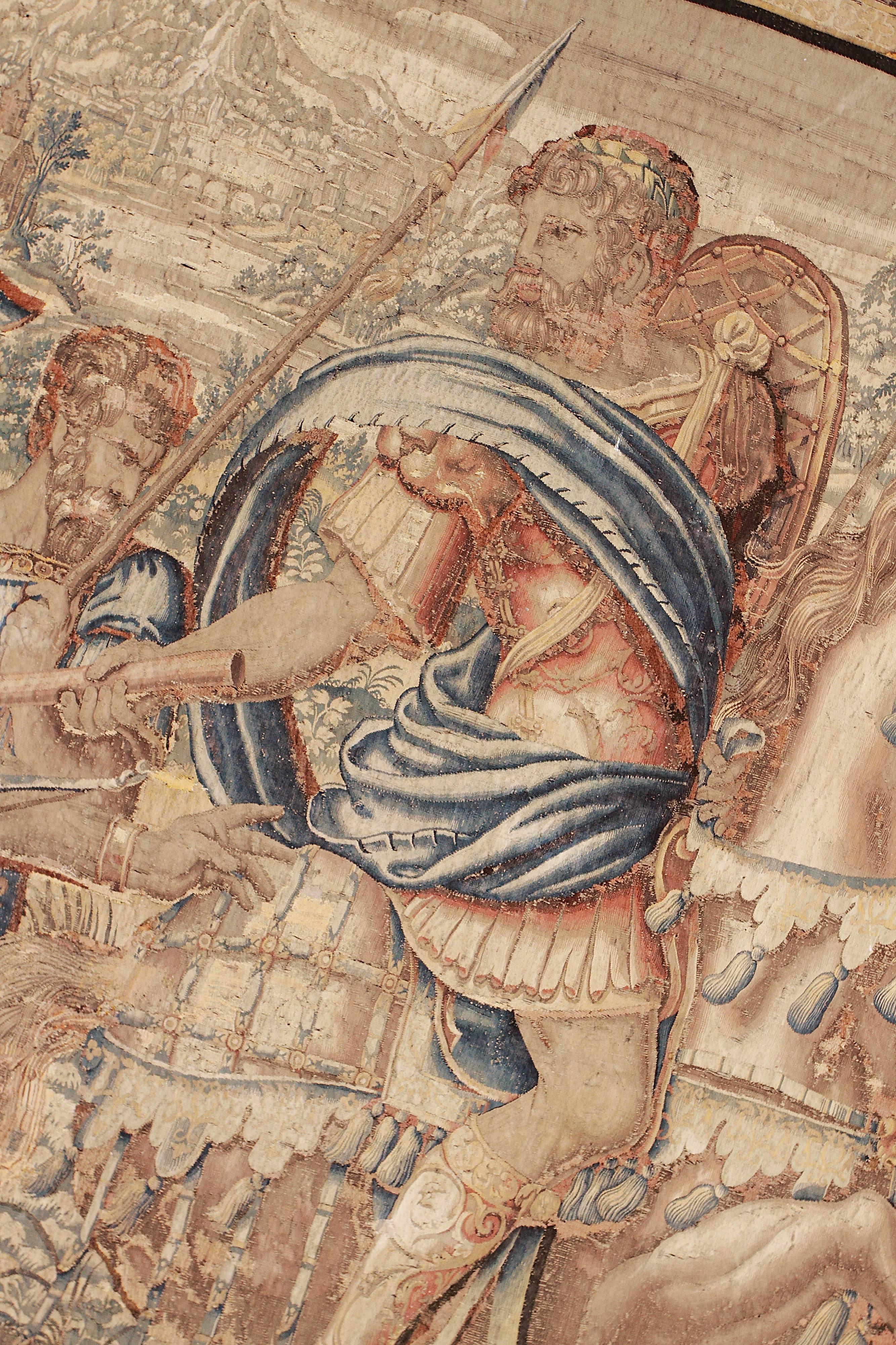 Large 17th Century Flanders Tapestry Depicting a Roman Scene at 1stDibs ...