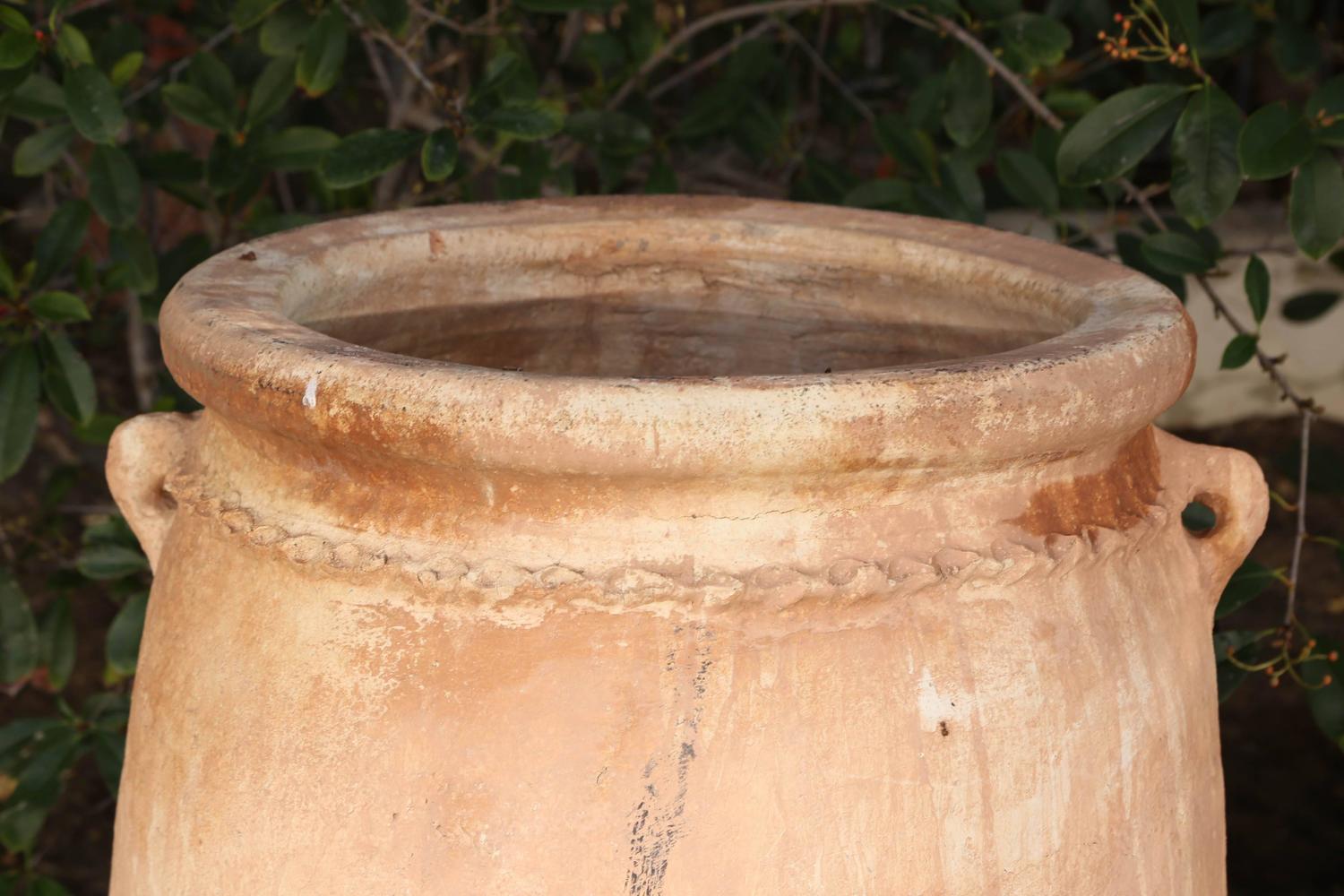 Large Oversized Moroccan Planters, Olive Oil Jars at 1stdibs
