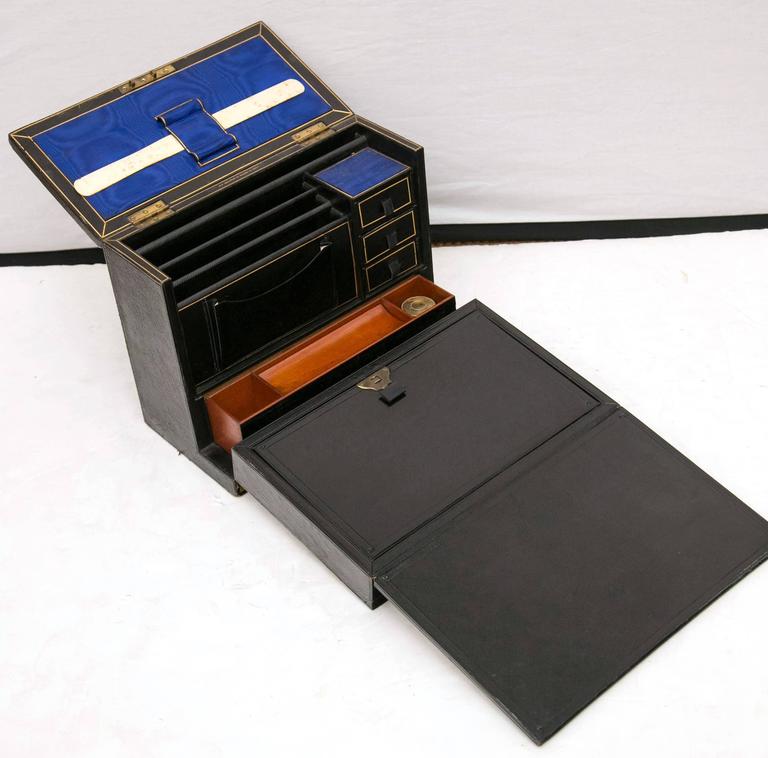 Victorian Period Leather Travelling Writing Case at 1stDibs | travel ...