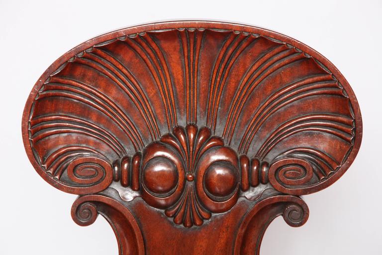 Regency Hall Chair by Gillows of Lancaster at 1stDibs