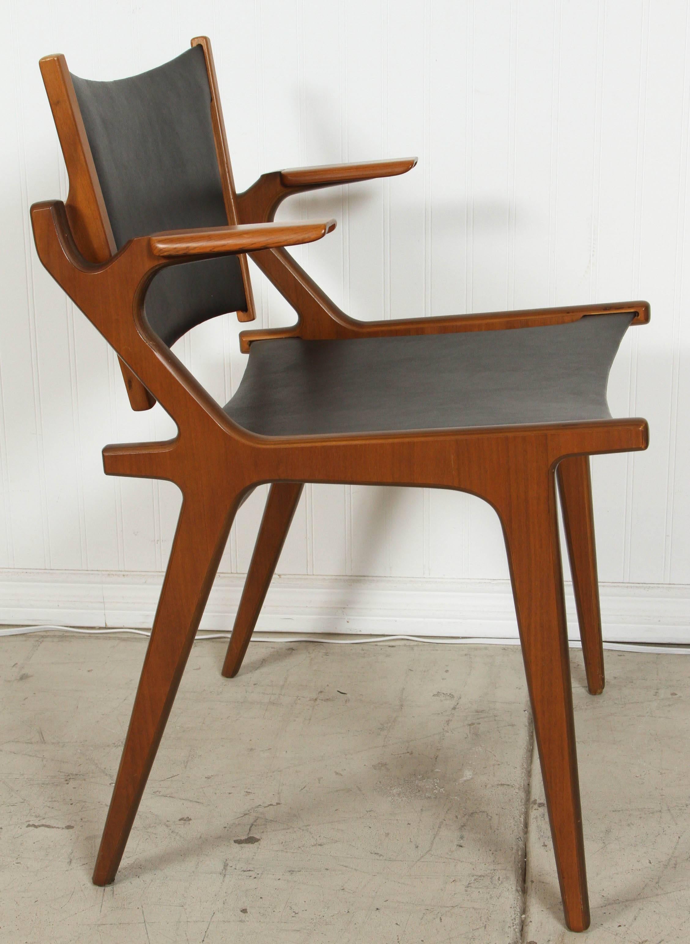 Rare Glenn of California Chair Designed by Richard Thompson at 1stDibs
