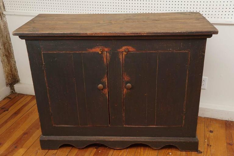 Painted Two-Door Buffet at 1stDibs