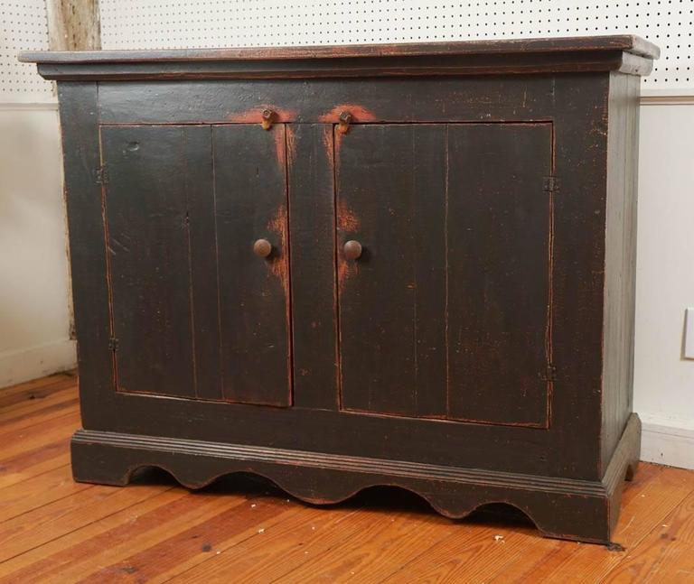 Painted Two-Door Buffet at 1stDibs