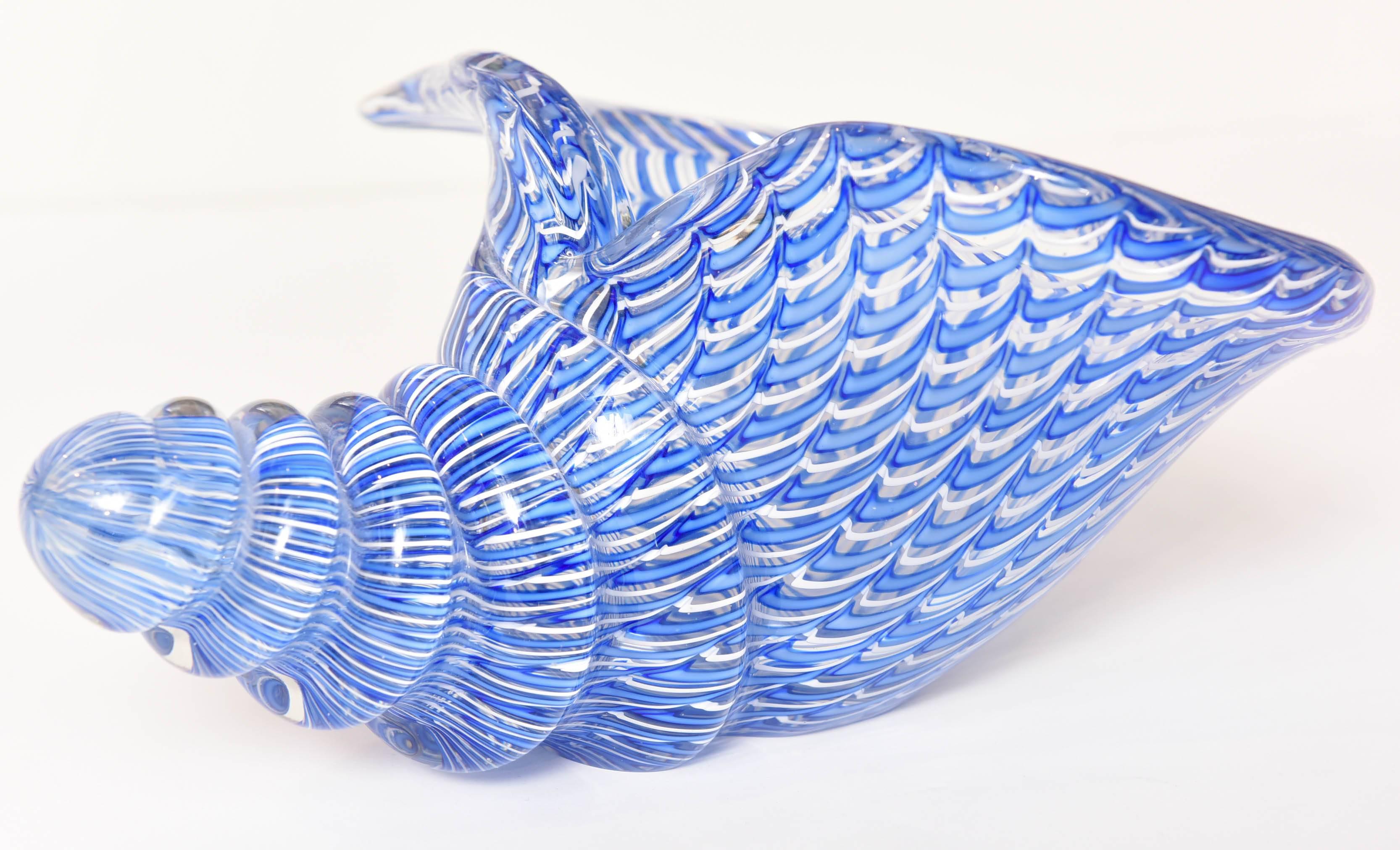 Vintage Murano Shell by Rossetto at 1stDibs