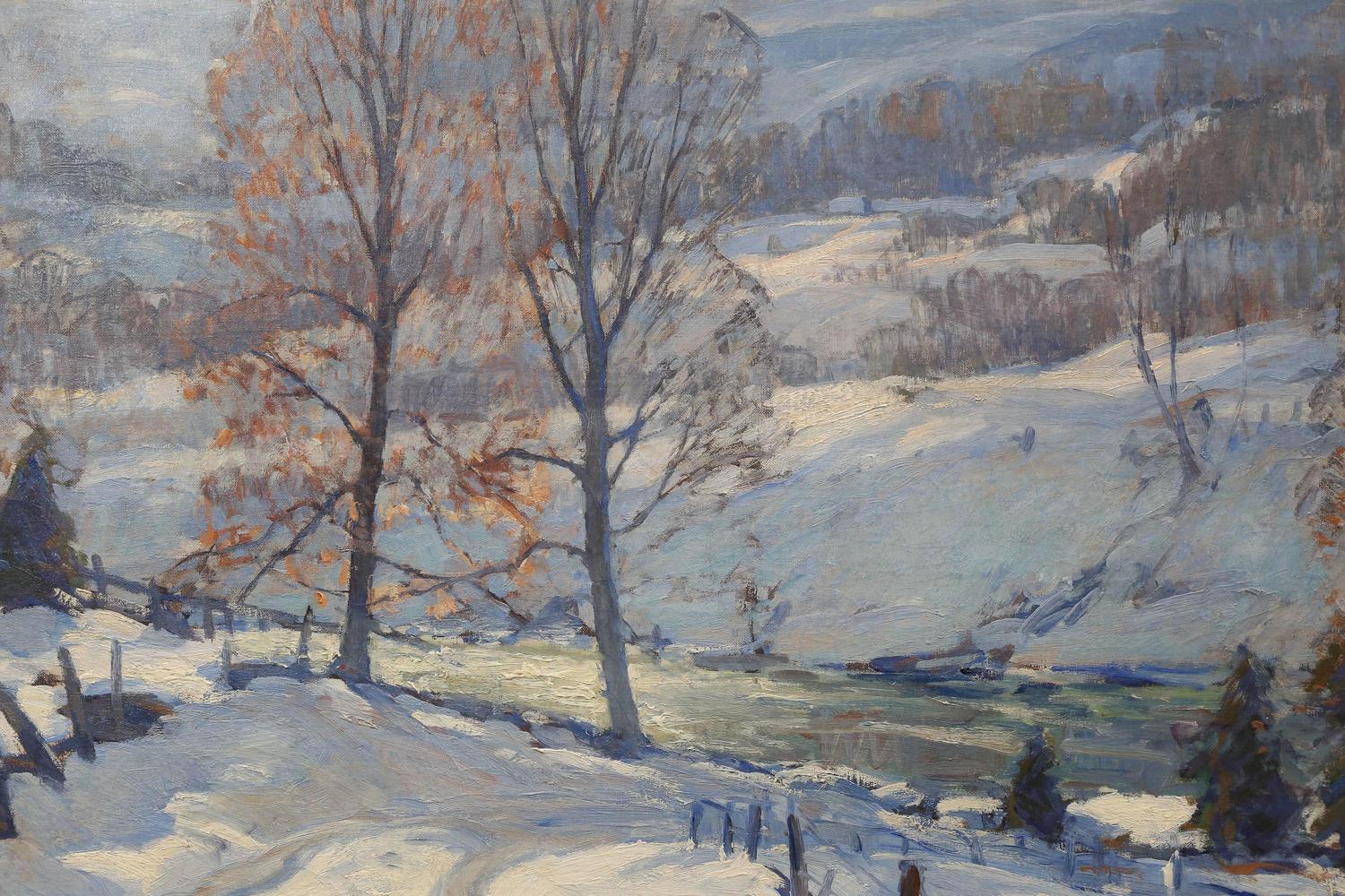 Emile Gruppe Painting, 1950s at 1stdibs