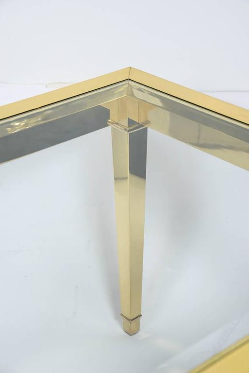 Large and Elegant End Table in Bronze, circa 1980 For Sale at 1stDibs