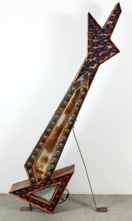 Advertising Arrow Light 1940's at 1stDibs