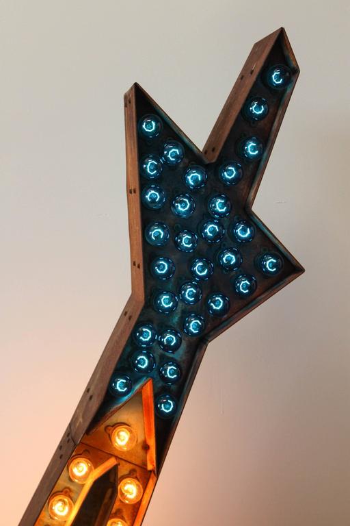 Advertising Arrow Light 1940's at 1stDibs