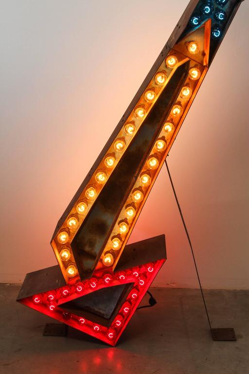 Advertising Arrow Light 1940's at 1stDibs