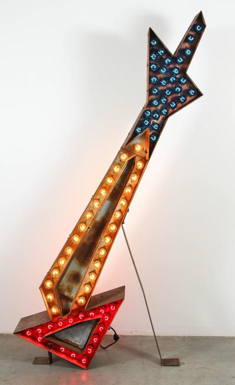 Advertising Arrow Light 1940's at 1stDibs