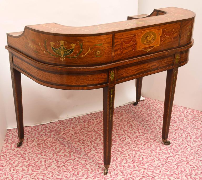 Fine 19th Century English Adam Style Carlton House Desk at 1stDibs