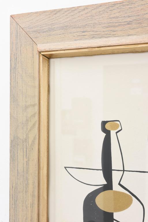 Mid-Century Modern Artwork, Mixed-Media, British, J. Keeman at 1stDibs