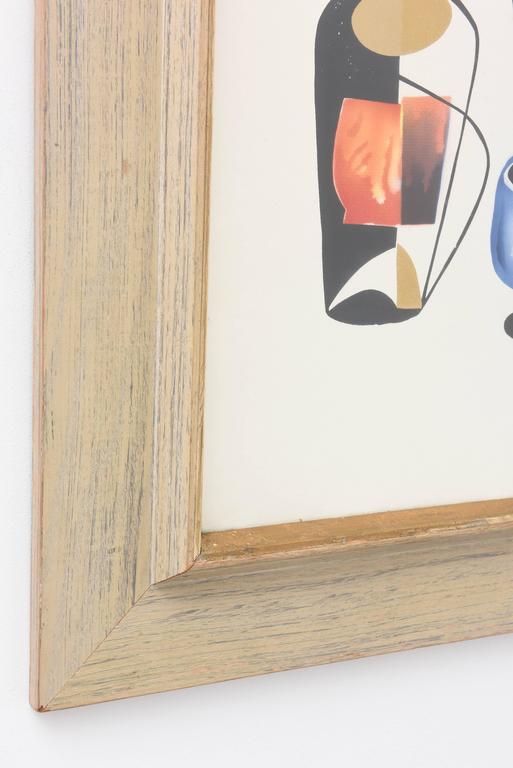 Mid-Century Modern Artwork, Mixed-Media, British, J. Keeman at 1stDibs