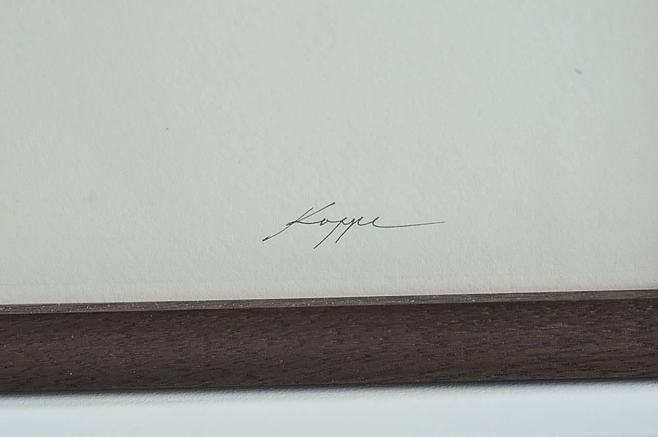 1960s Abstract Ink Drawing, "Soaring, " by Richard Koppe at 1stDibs