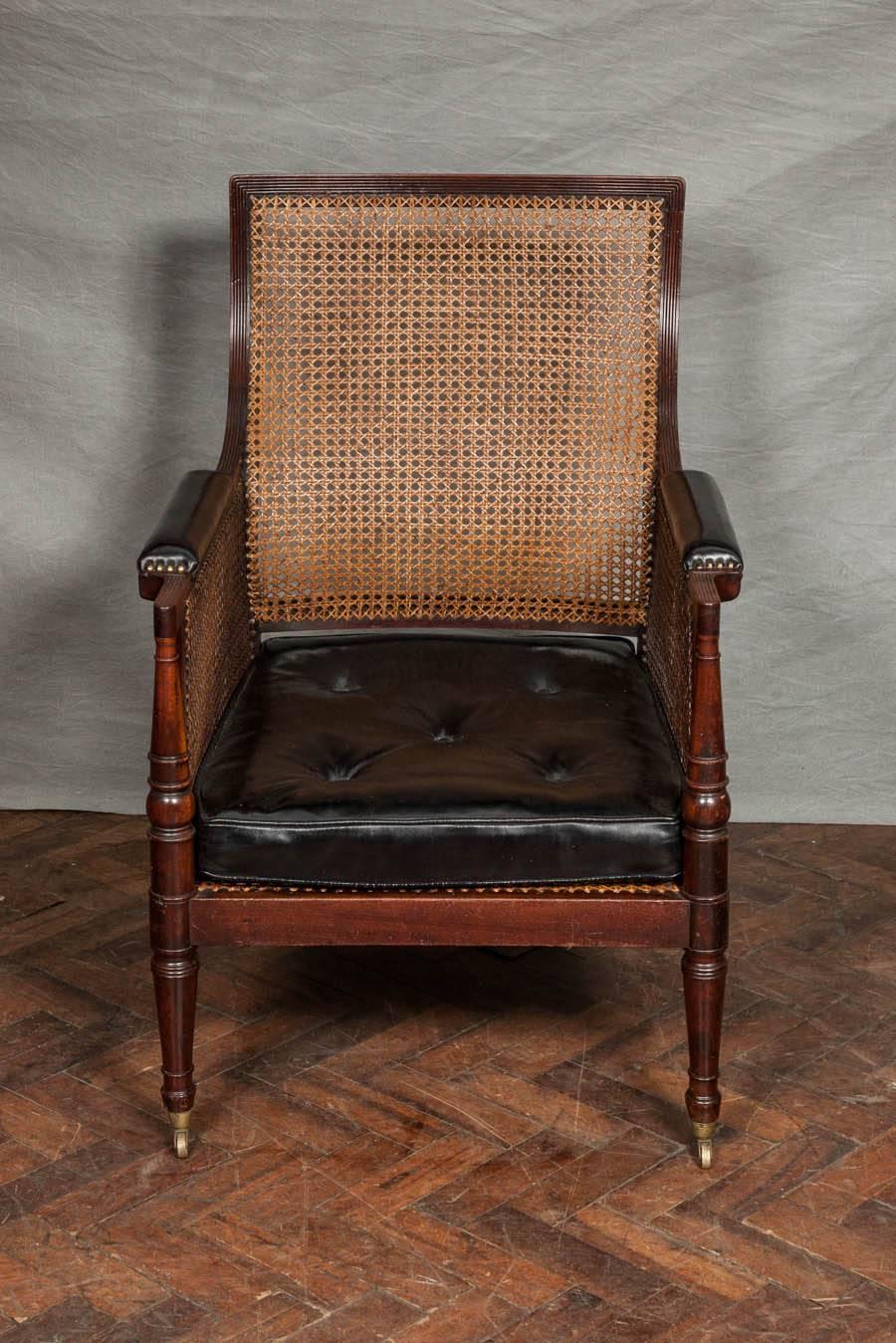 Regency Library Chair at 1stDibs