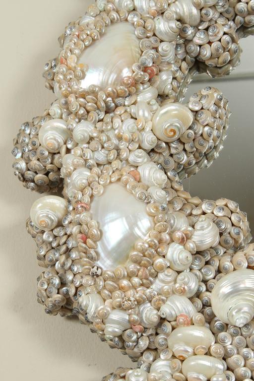 Coquillage Mirror at 1stDibs