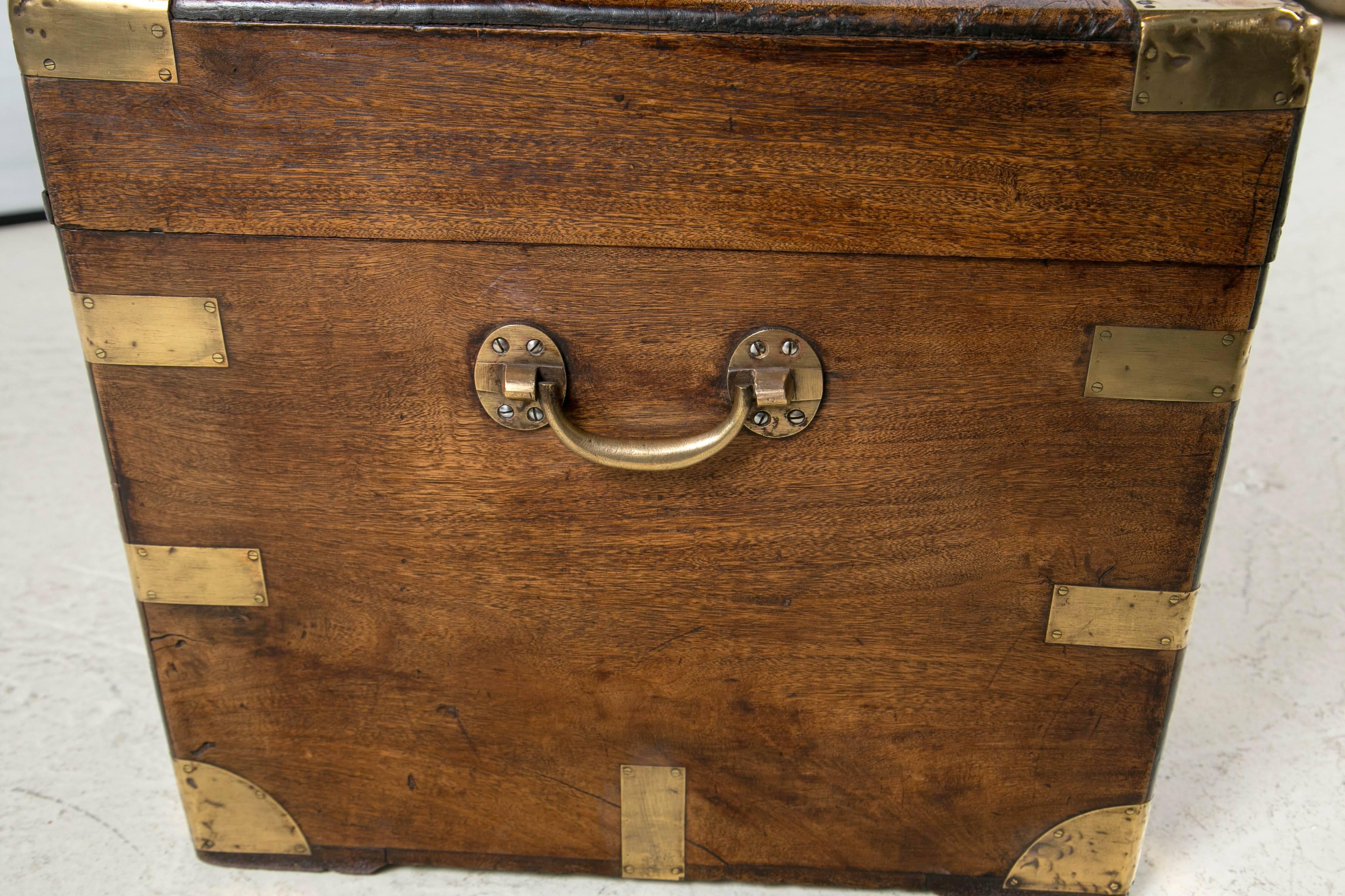 British Campaign Trunk at 1stDibs | british trunk