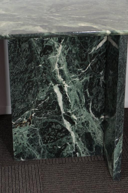 Italian Green Marble Dining and Conference Table at 1stDibs | green ...