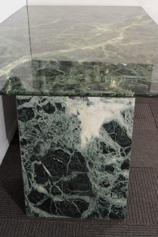 Italian Green Marble Dining and Conference Table at 1stDibs | green ...