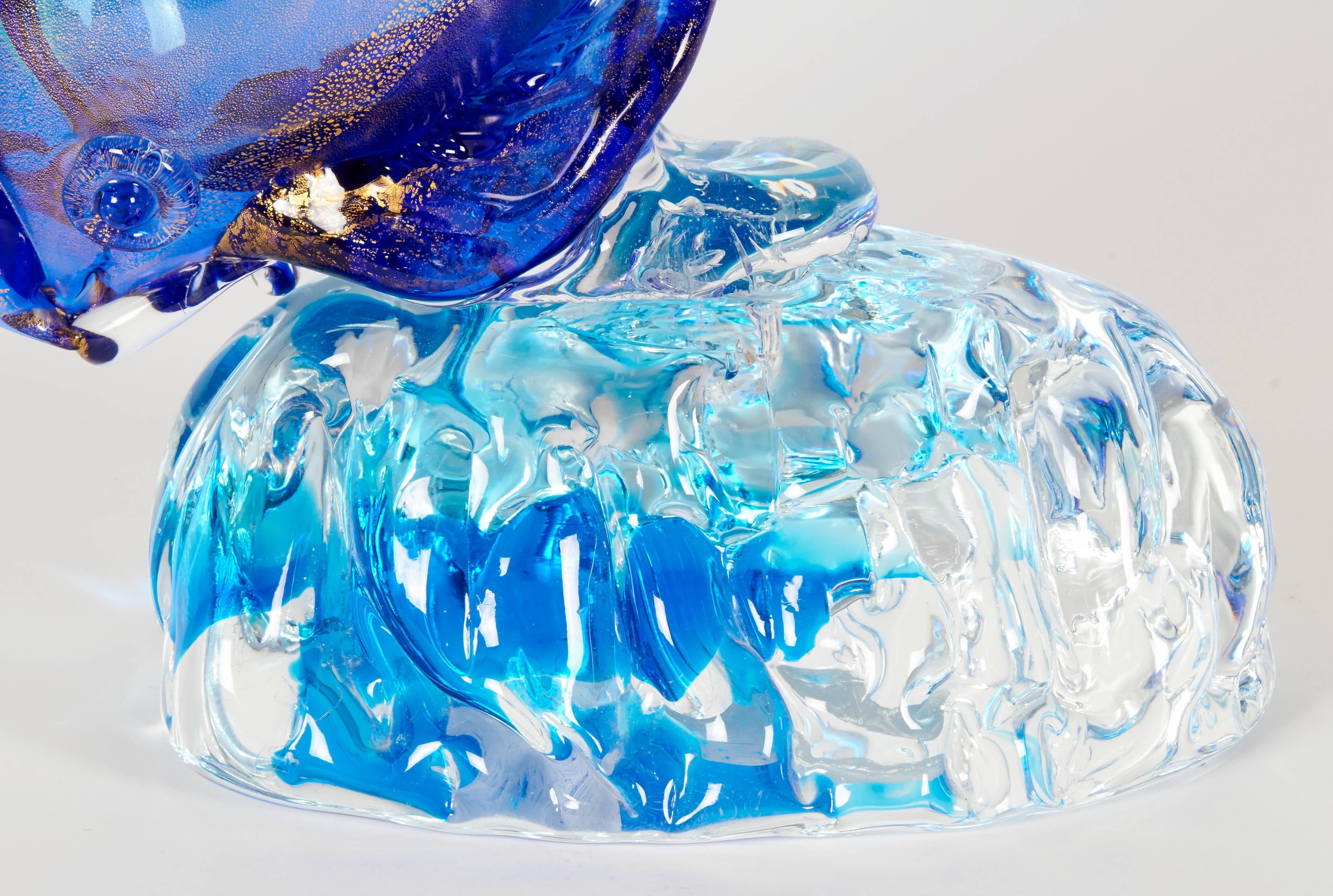 Murano Fish Sculpture For Sale at 1stDibs