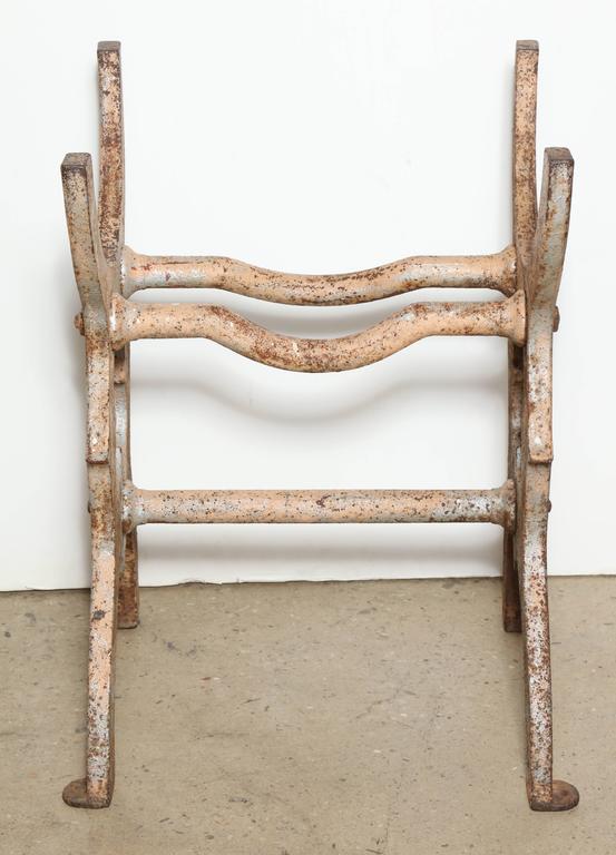 Solid Cast Iron Oak Barrel Cask Stand - Table Base, Circa 1850 For Sale ...