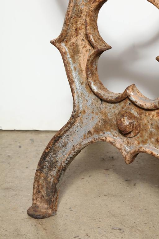 Solid Cast Iron Oak Barrel Cask Stand - Table Base, Circa 1850 For Sale ...