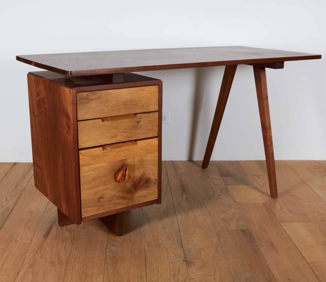 George Nakashima Early Desk 1947 For Sale at 1stDibs | george nakashima ...