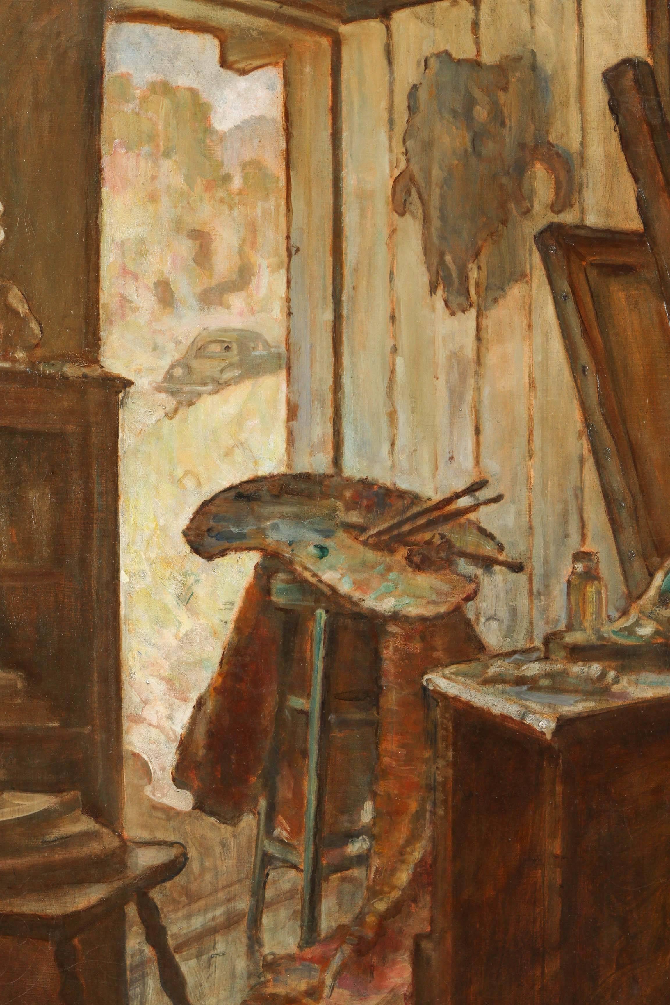 Rare, Original, Clarence Hinkle Oil Painting with Fine Provenance For ...