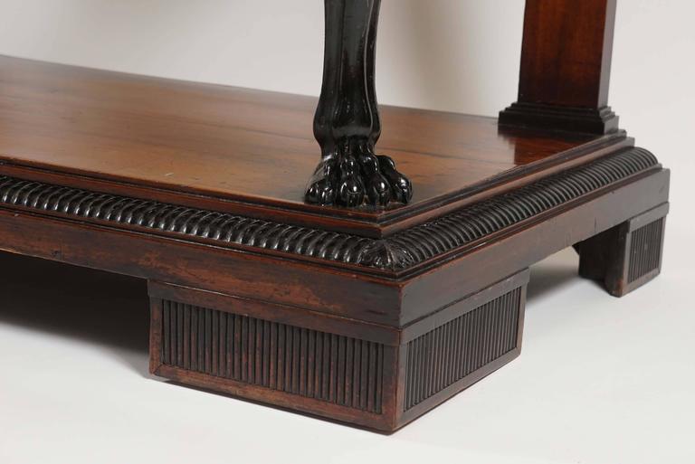 Regency Mahogany Side Table or Sideboard, Style of Thomas Hope, circa ...