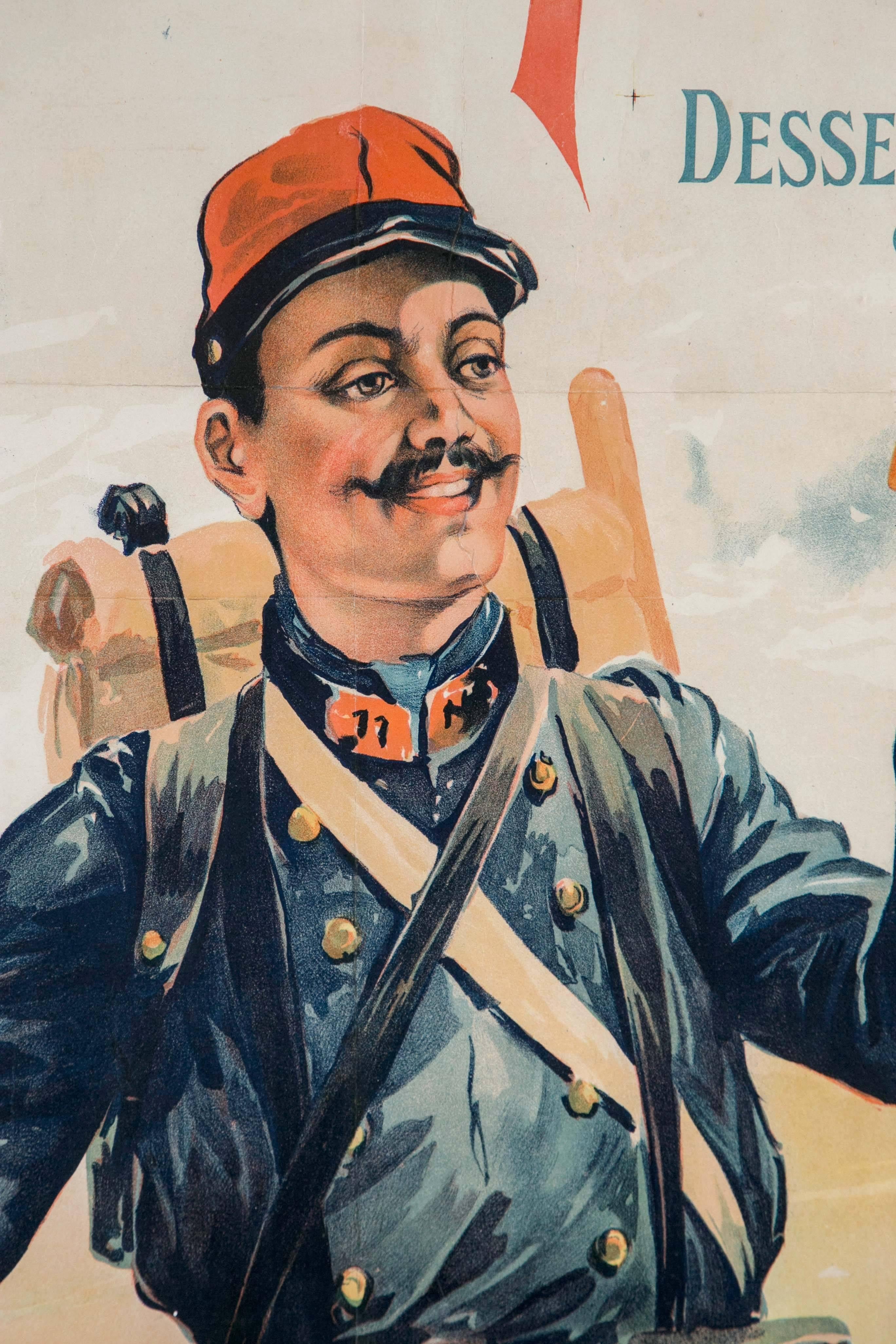 Vintage French Poster For Sale at 1stDibs