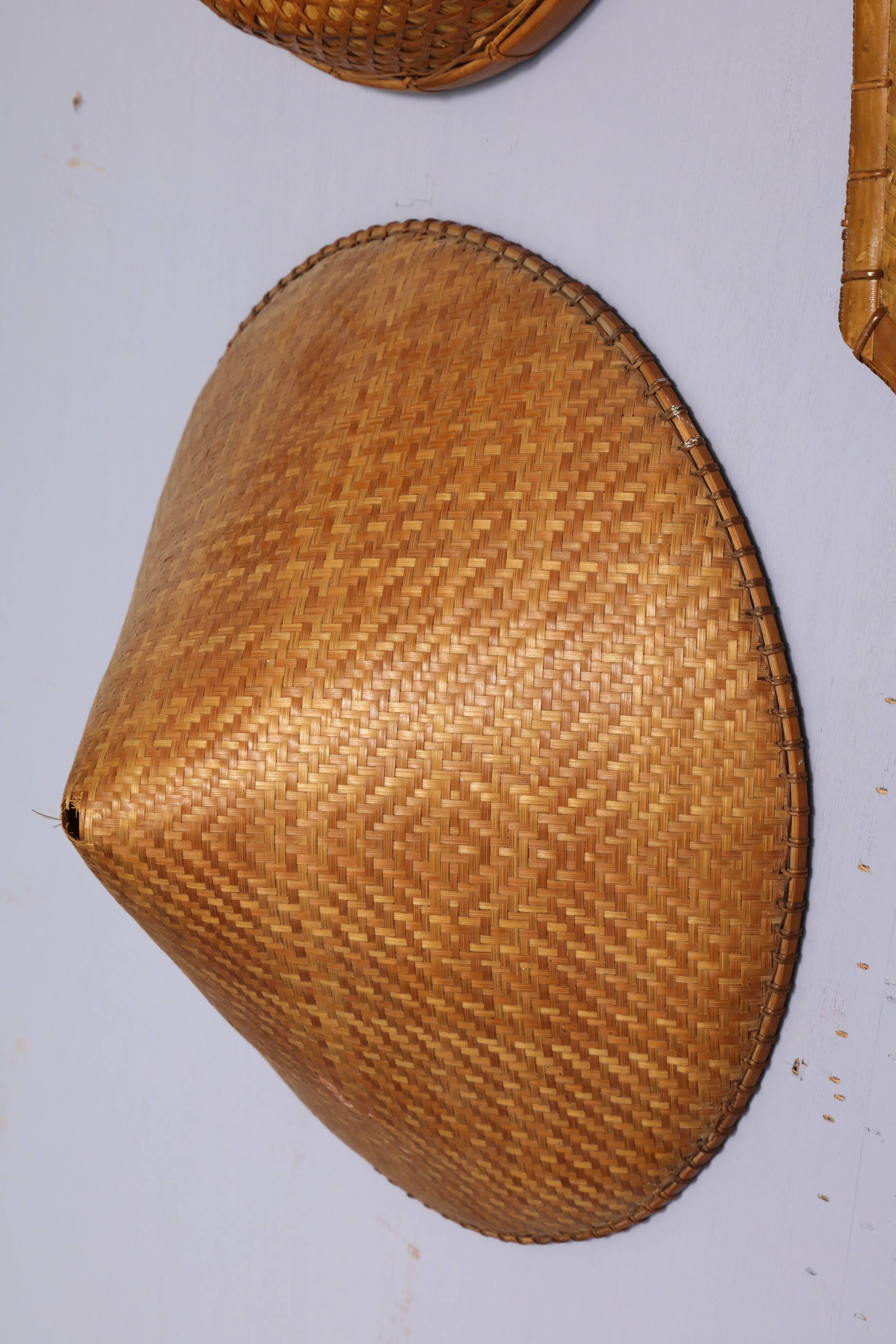 Collection of Vietnamese Rice Planter's Hats at 1stDibs