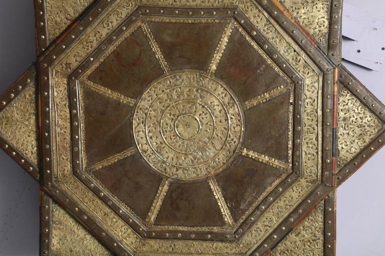 Kashmiri Octagram Star Low Table at 1stDibs