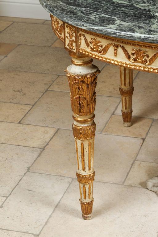 18th Century Neoclassical Italian Painted and Giltwood Center Table For ...