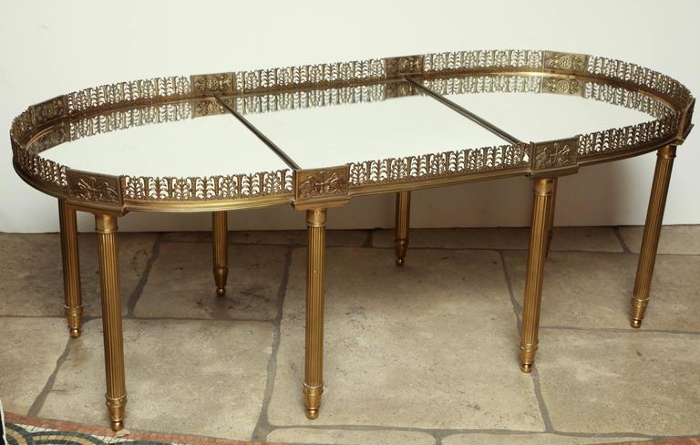 Fine French Surtout De Table Coffee Table at 1stDibs