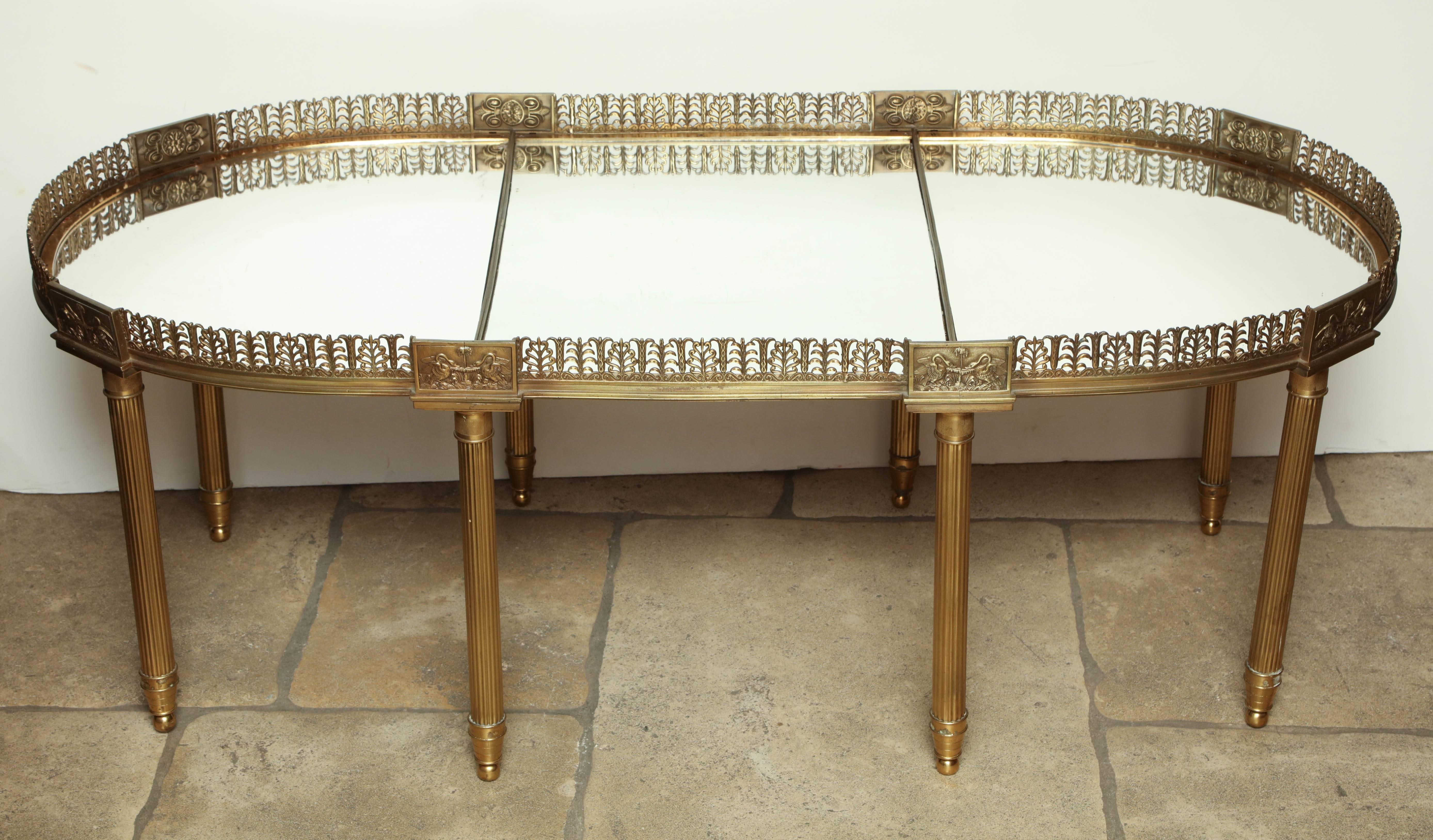 Fine French Surtout De Table Coffee Table at 1stDibs