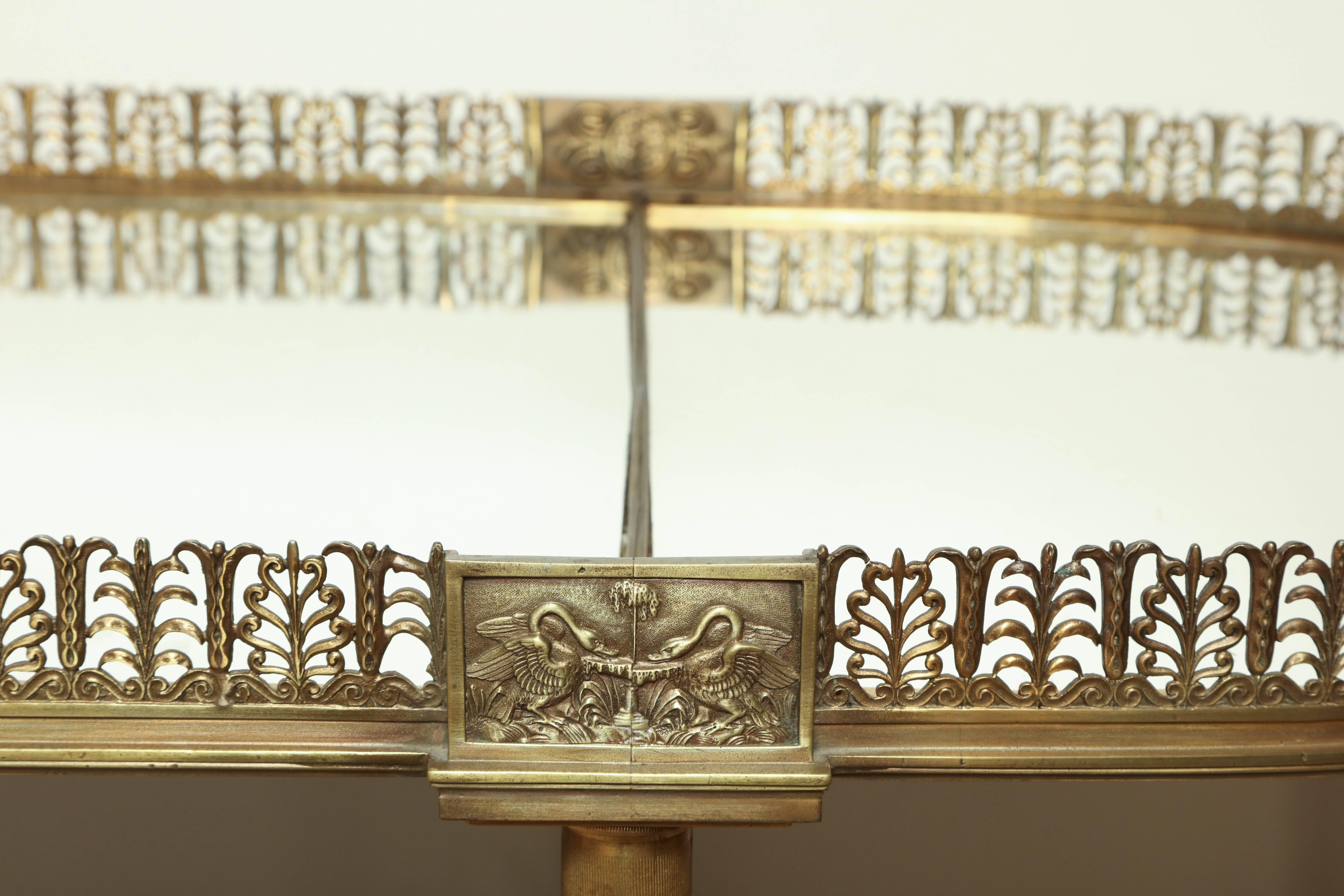 Fine French Surtout De Table Coffee Table at 1stDibs