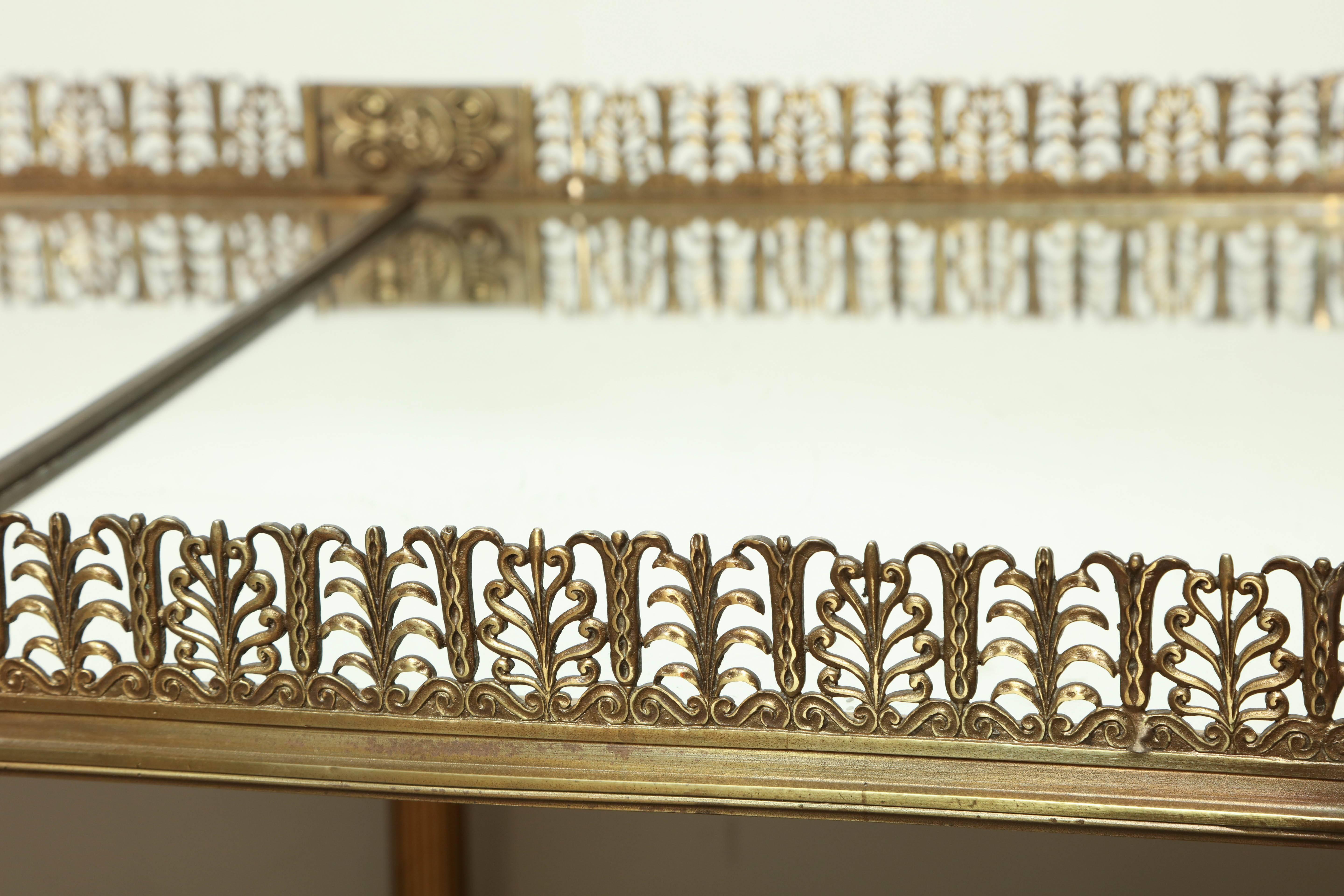 Fine French Surtout De Table Coffee Table at 1stDibs