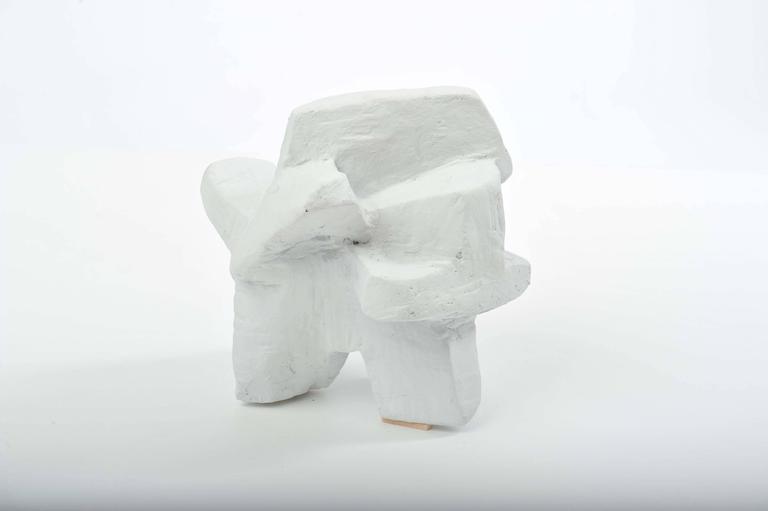 Chalk White Abstract Sculpture by Bryan Blow 3 For Sale at 1stDibs ...