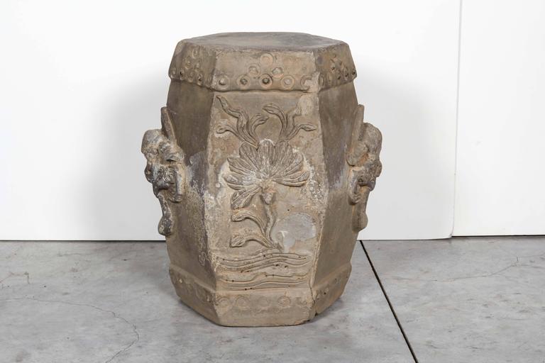 Antique Chinese Clay Garden Stool at 1stDibs | antique chinese garden stool
