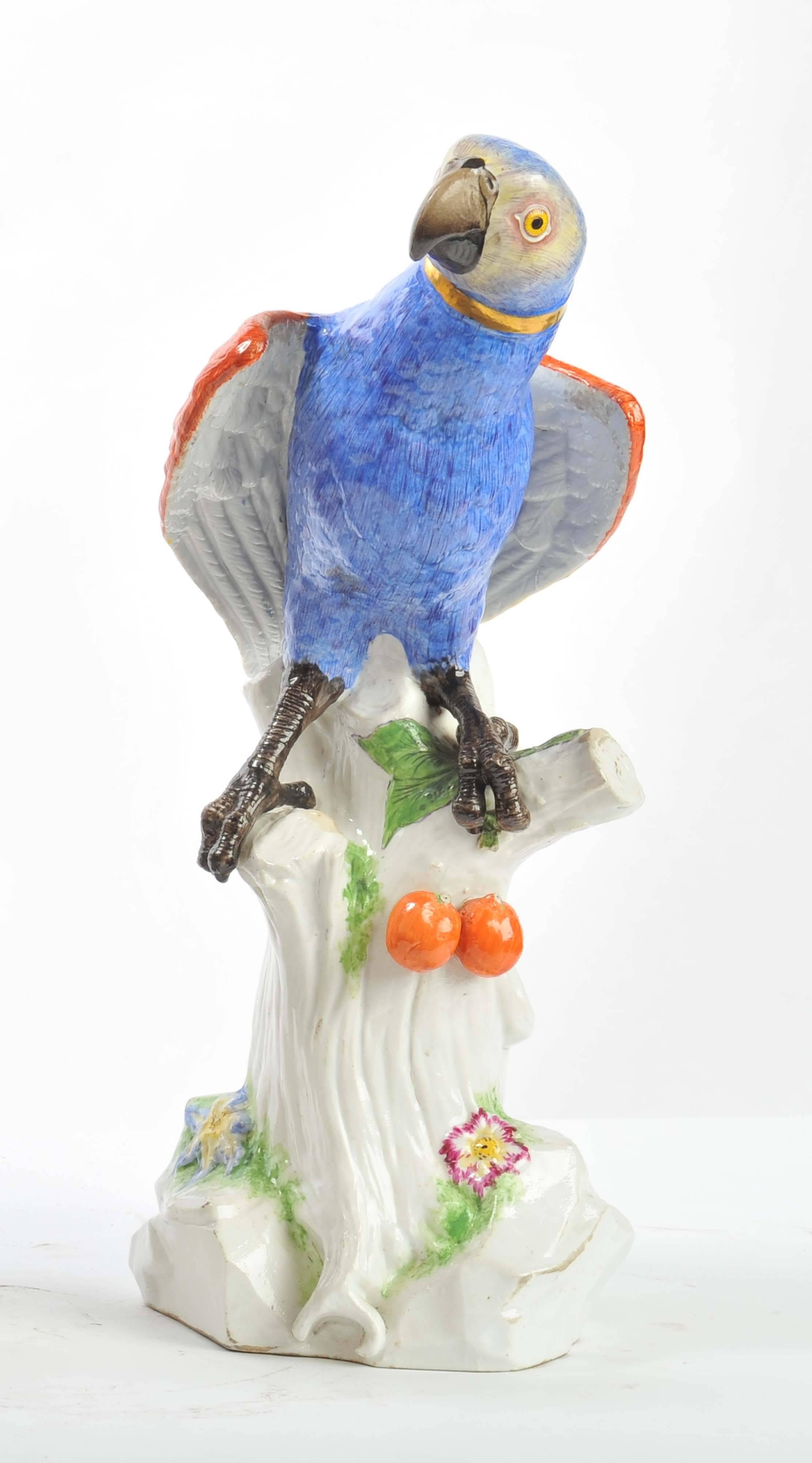 Samson Porcelain Parrot, circa 19th Century at 1stDibs