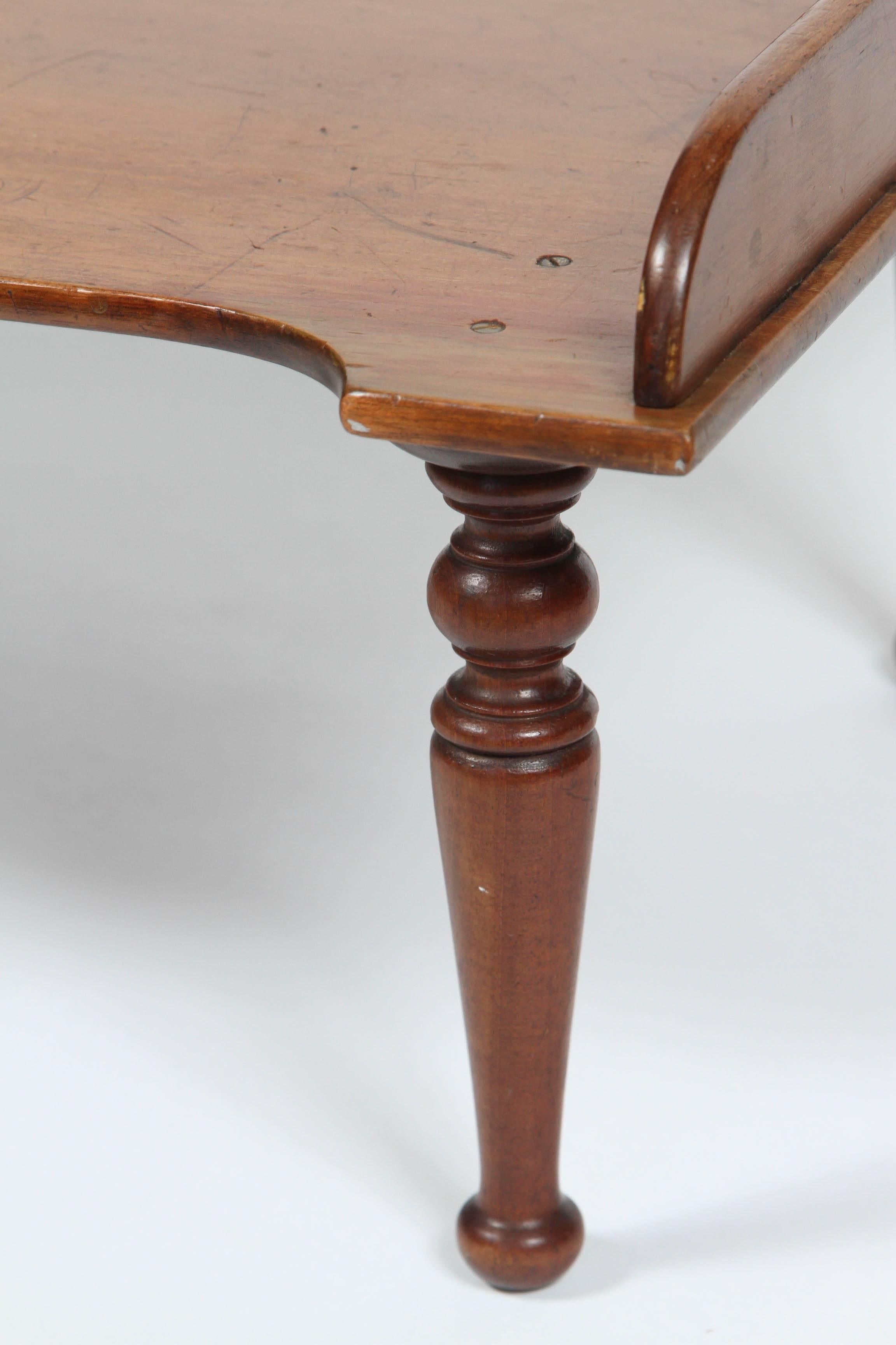 English Mahogany Bed Service Tray at 1stDibs