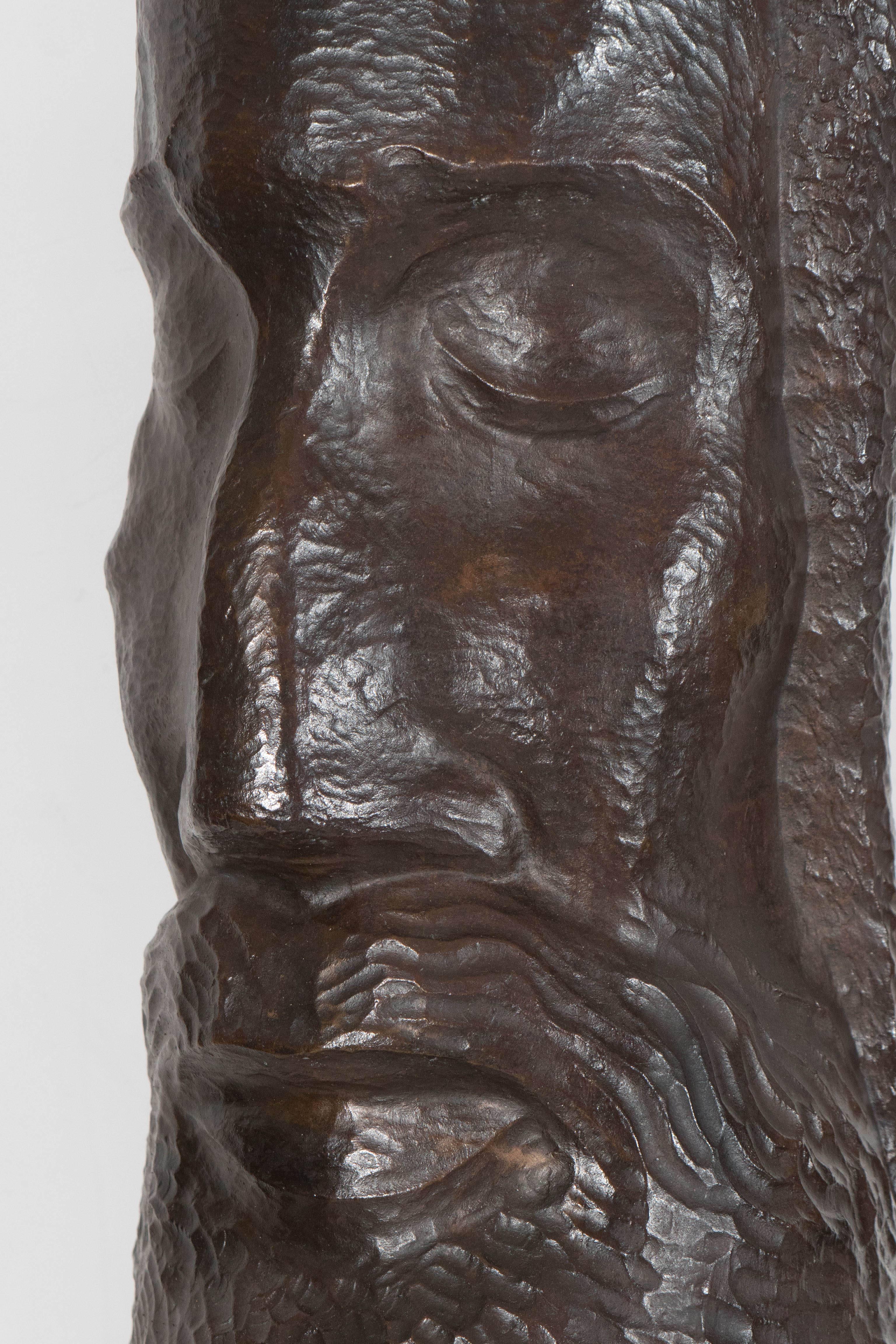 Egon Weiner Bronze Sculpture of ''Bearded Man,'' Signed at 1stDibs