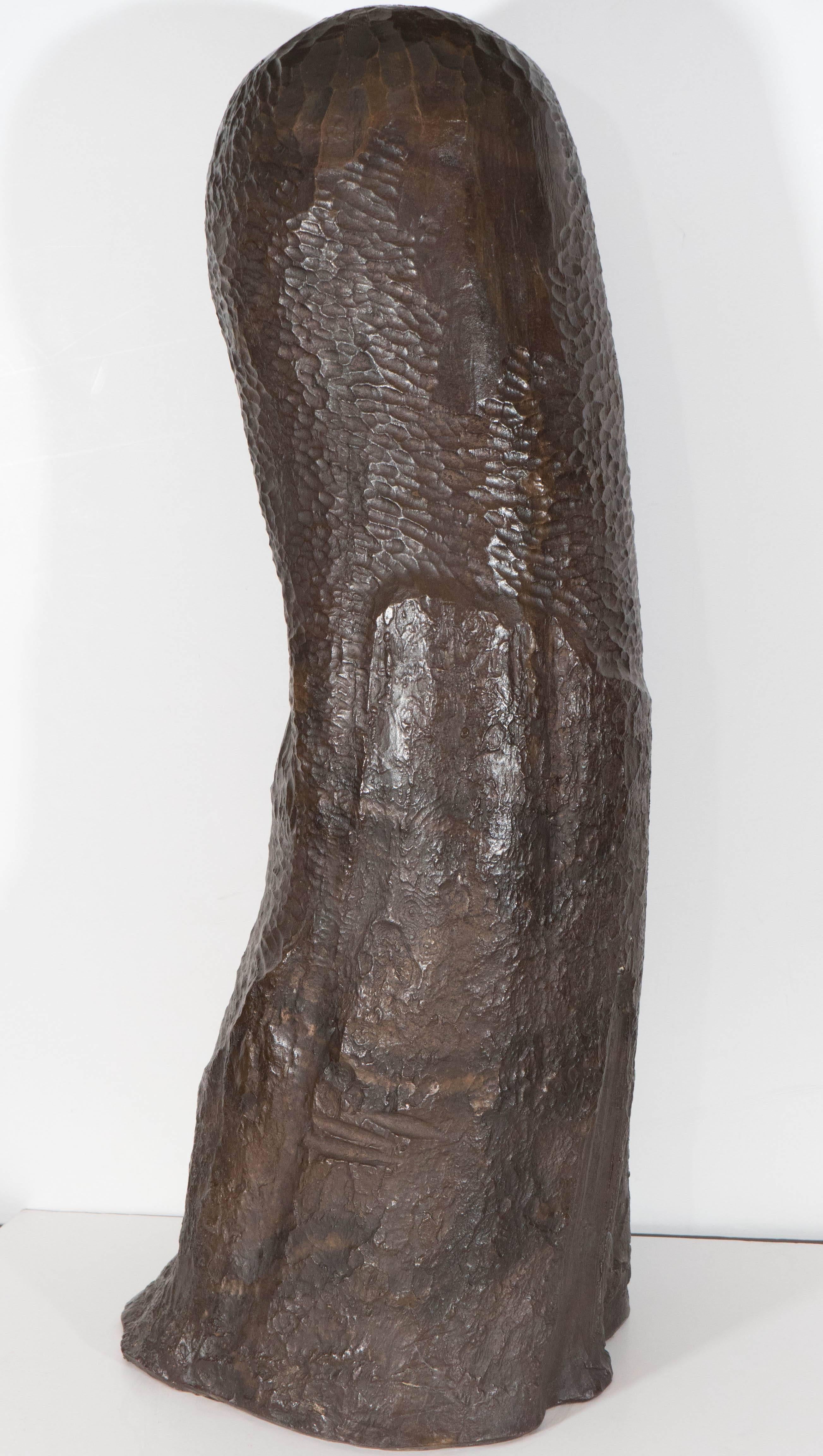 Egon Weiner Bronze Sculpture of ''Bearded Man,'' Signed at 1stDibs
