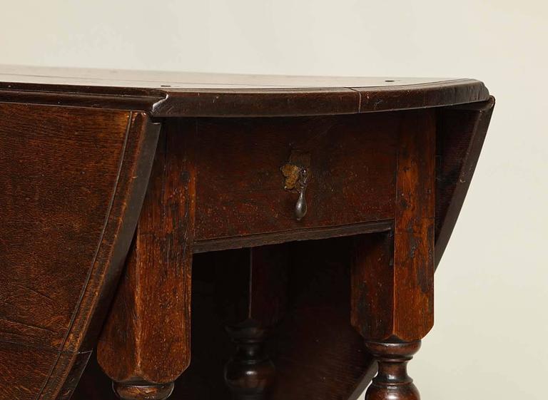 English Oak Gateleg Table at 1stDibs | antique gate leg table, gateleg ...