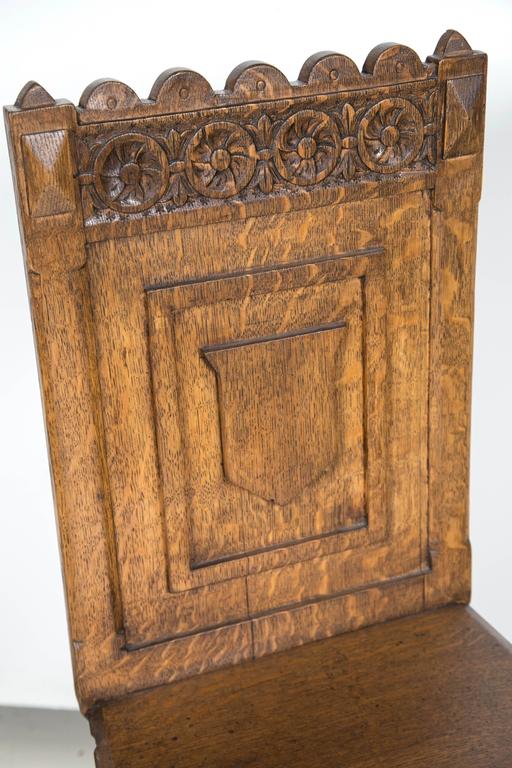 Antique Germanic Hall Chair at 1stDibs