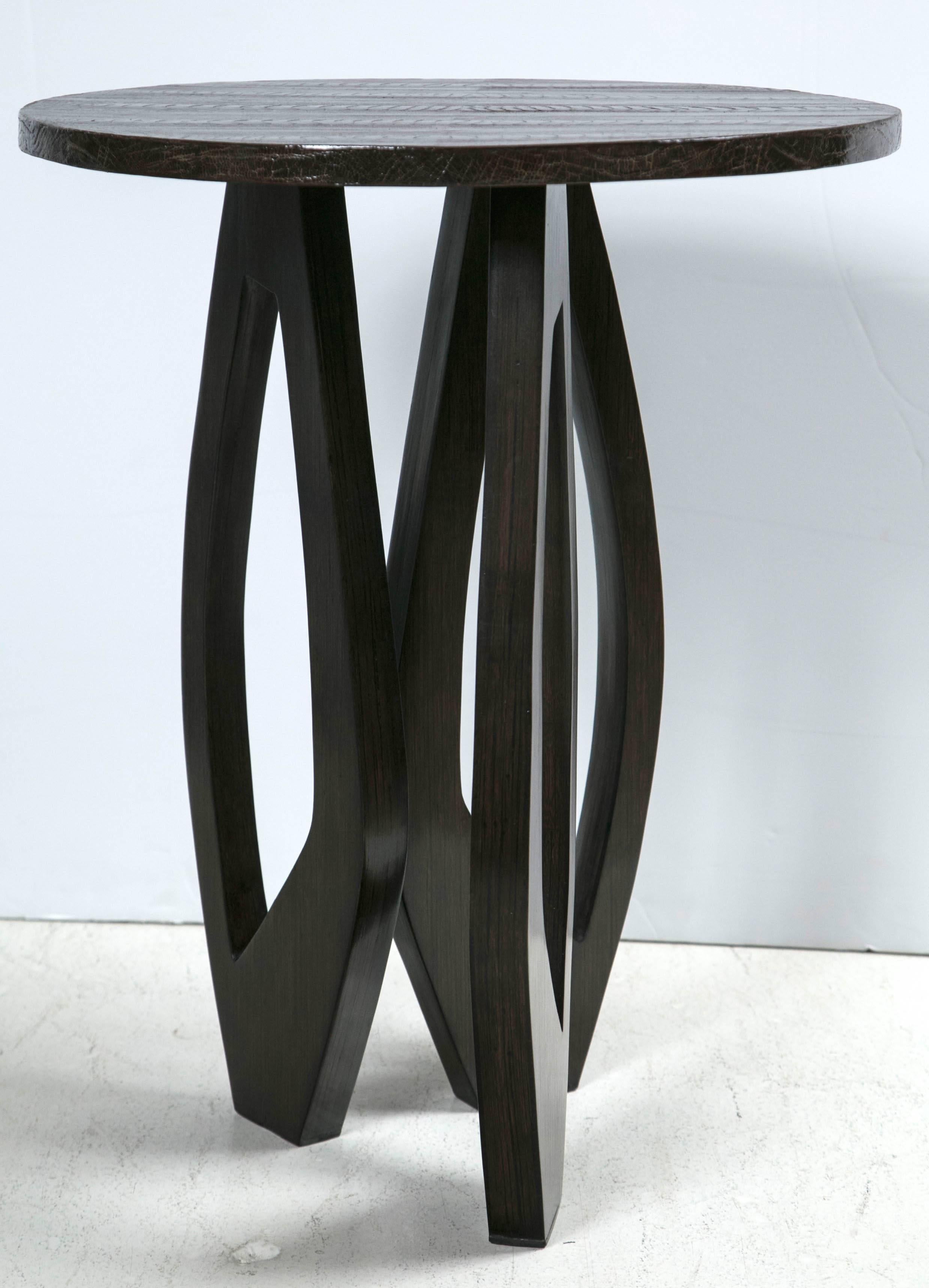 Pair of R and Y Augousti Alligator Side Tables at 1stDibs