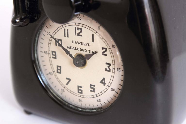 Isamu Noguchi Art Deco Bakelite Hawkeye Measured Time Clock / Timer at ...