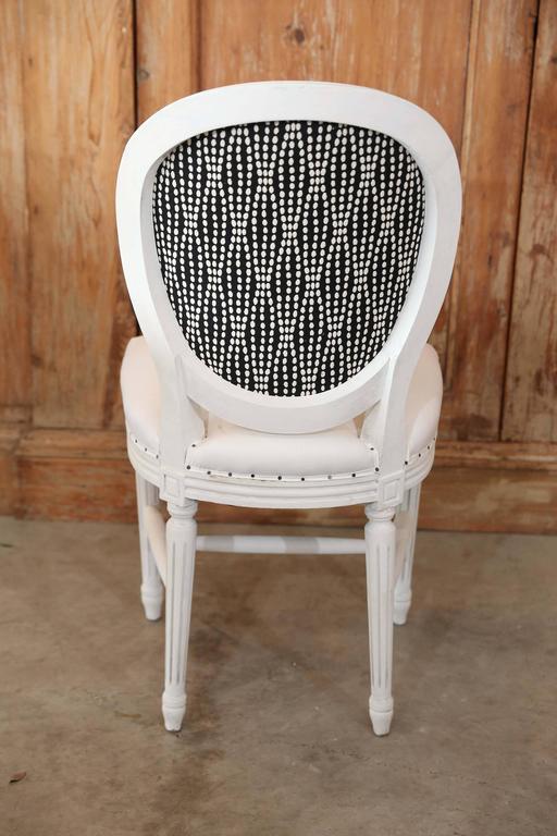 Louis XVI Style Round Back Set of Ten Dining Chairs, circa 1900 from ...