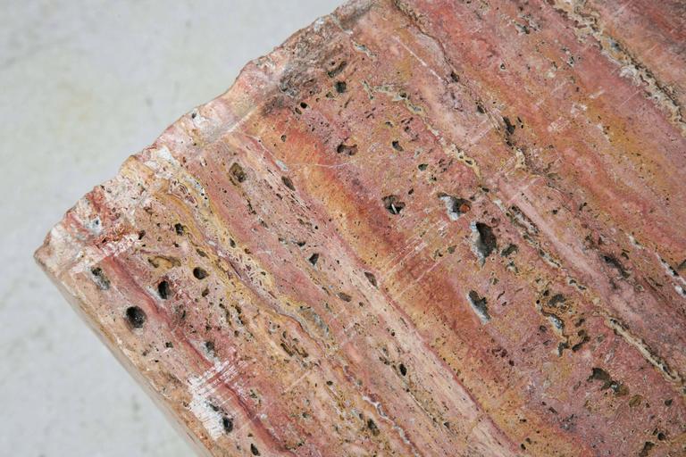 Rouge Royale Marble Slab Coffee Table at 1stDibs | marble slab table