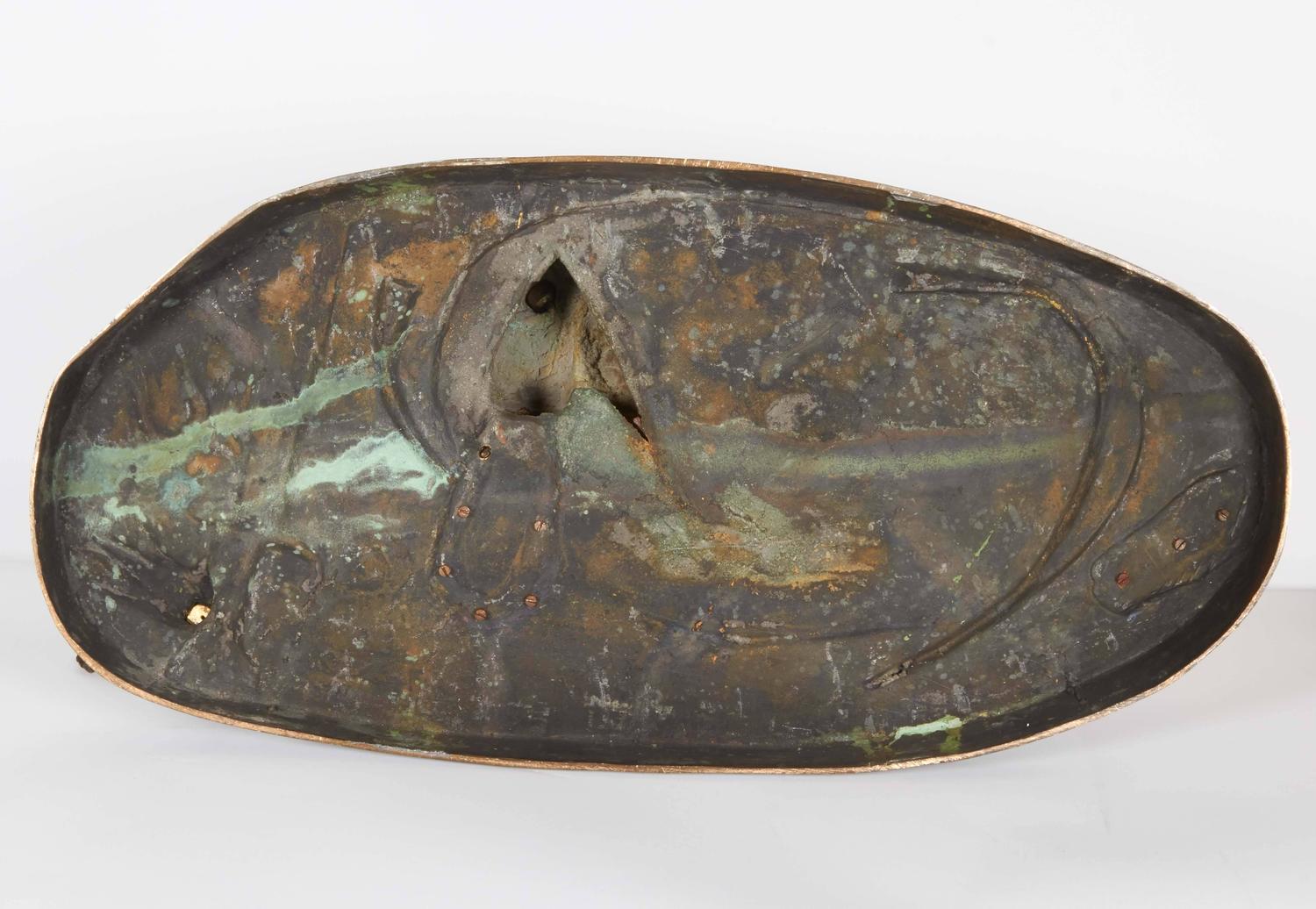 French Bronze Sculpture "The Dying Gaul" after the Antique Signed F ...